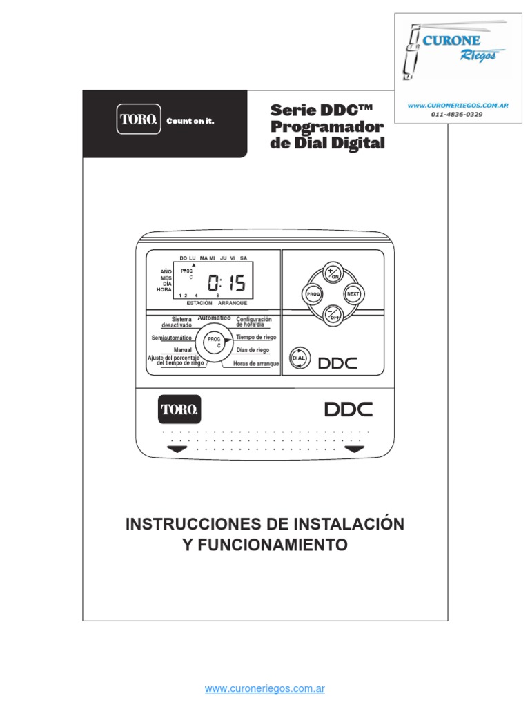 Toro DDC | PDF | Frecuencia de radio | Transformador