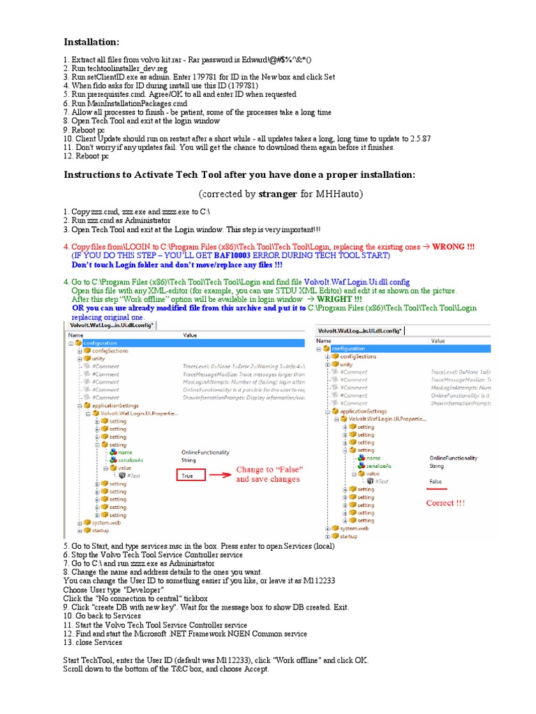 Installation Instructions (Corrected) | PDF | Computing Platforms ...