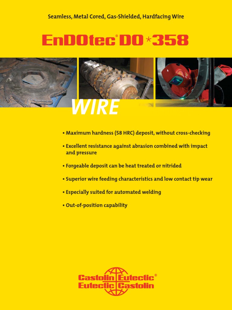 EnDOtec 358 | PDF | Welding | Construction