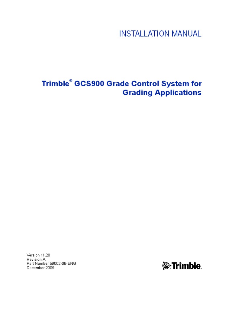 GCS900 Installation Manual | PDF | License | Tort