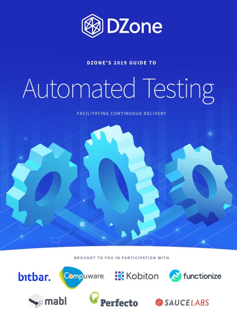 Dzone Researchguide Automatedtesting Pdf Software Testing Agile Software Development