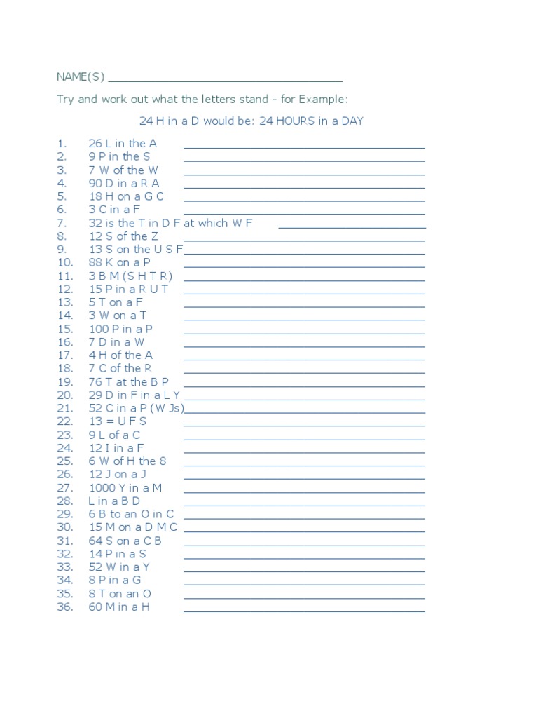 Fun Letter Puzzles and Riddles | PDF