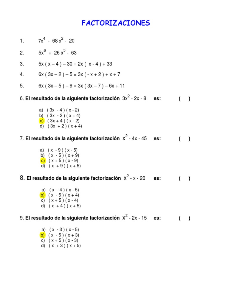 Algebra Guia Temes | PDF | Álgebra | Matemática Elemental