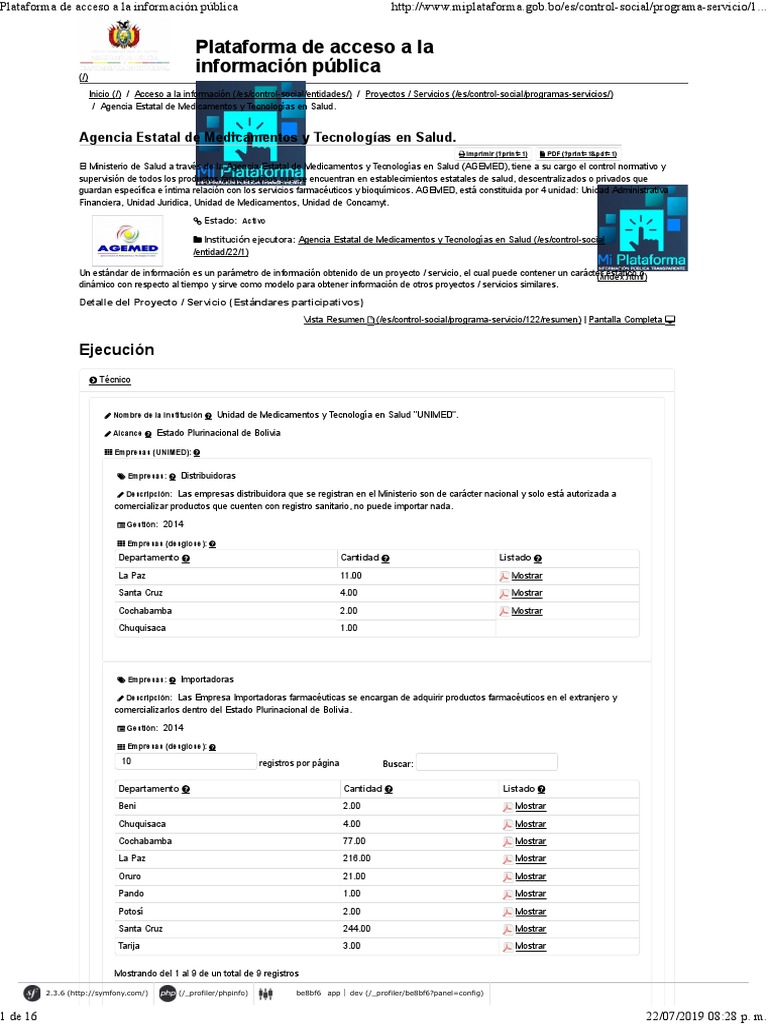 Agemed | Medicamentos con receta | Bolivia