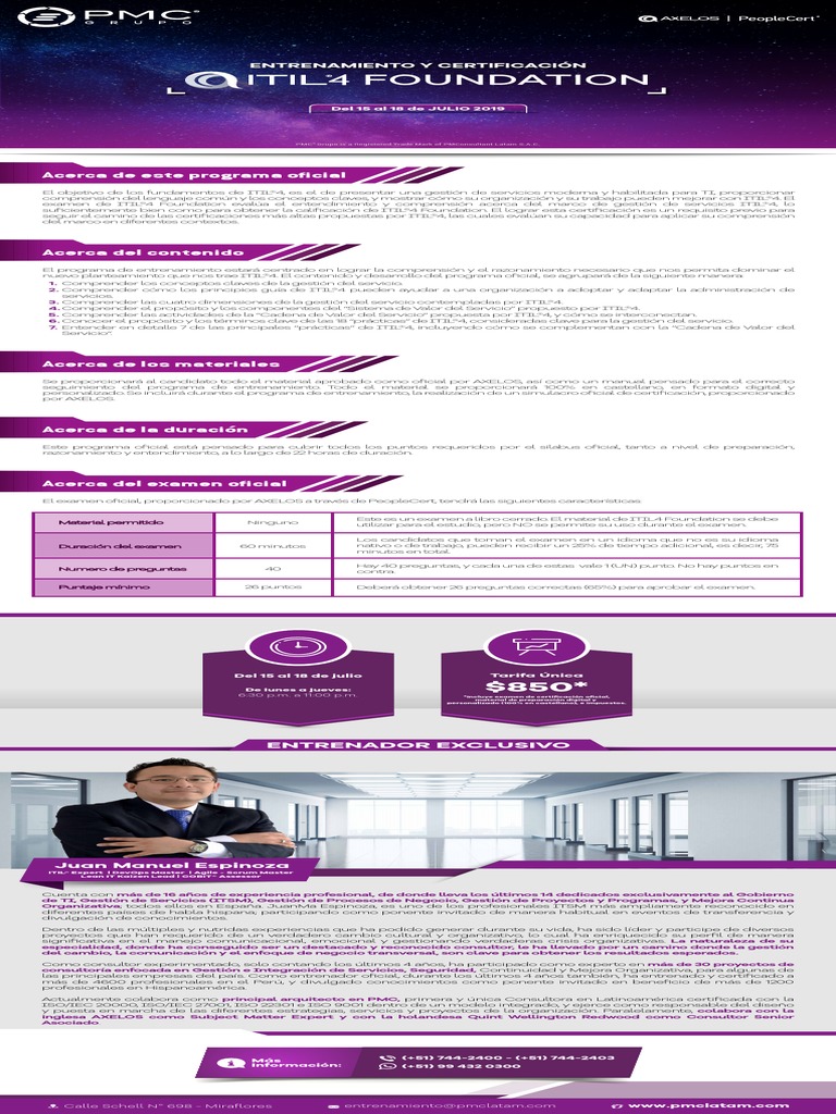 Itil 4 Foundation | PDF | Itil | Business