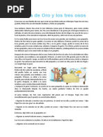 Ricitos de Oro Guion de Teatro | PDF | Ricitos de oro y los tres osos