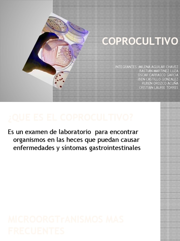 Coprocultivo Pdf