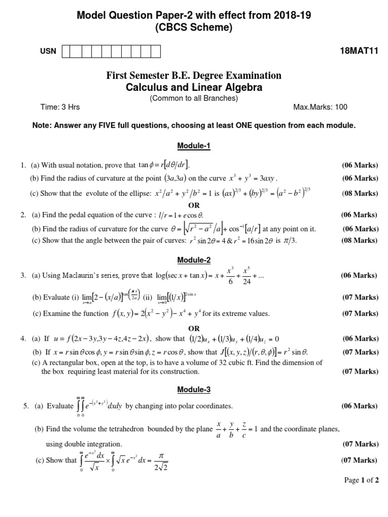 18 Mat 111 | PDF | Algebra | Mathematical Analysis