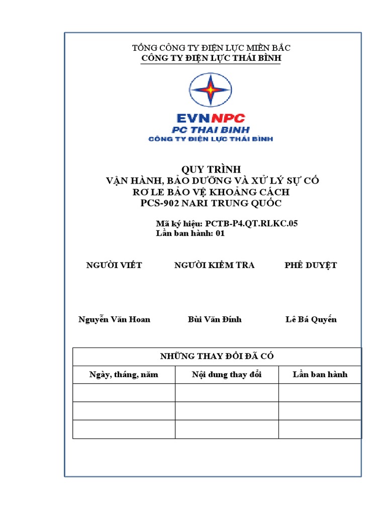 Rl Kc Pcs-902 Nari Trung Quốc | PDF