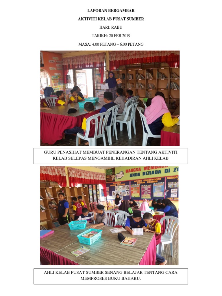 Laporan Bergambar 21022019 | PDF