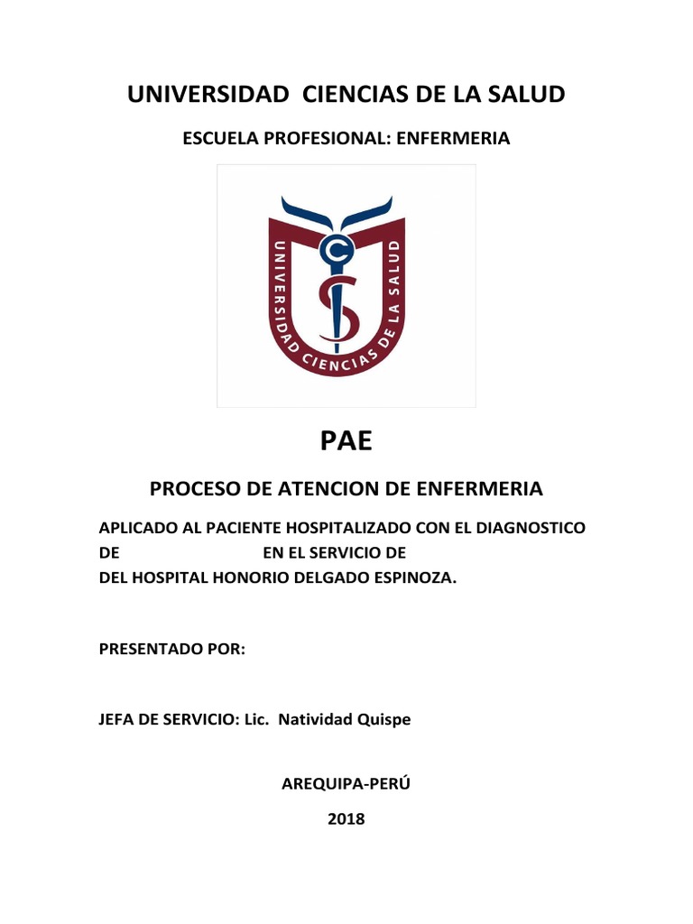 Caratula Del Pae Plantilla Pdf