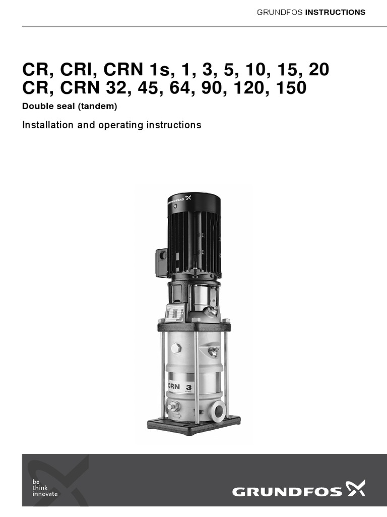 Bombas Grundfos | PDF | Liquids | Pump