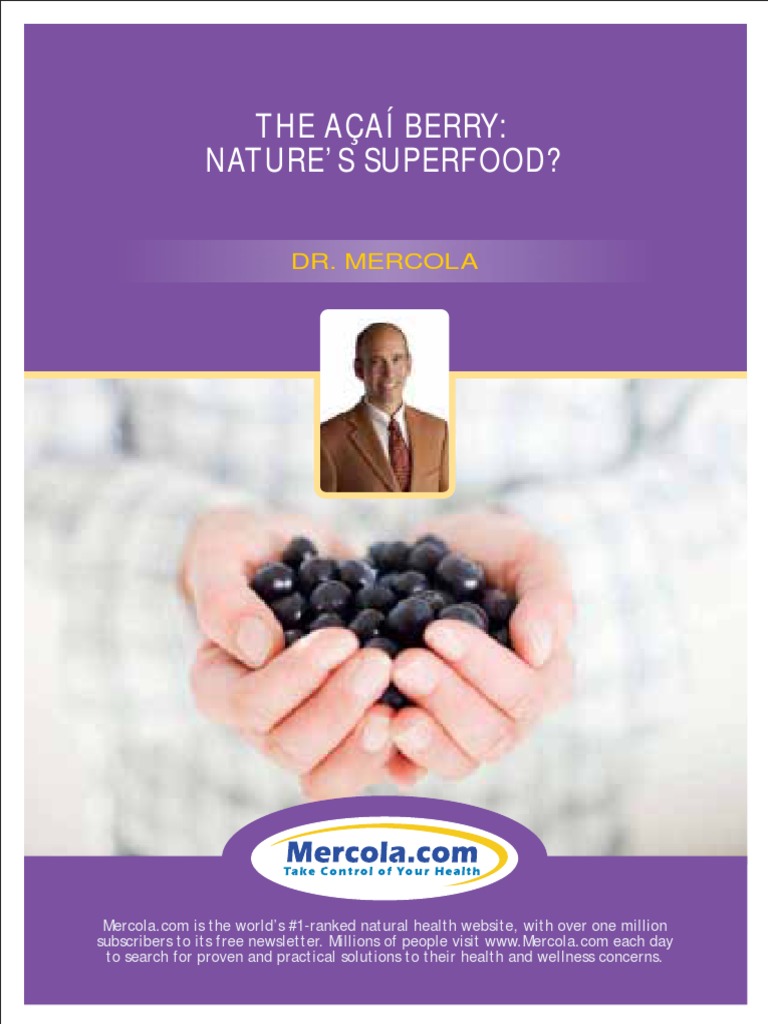 Açaí Berry: Antioxidant Superfood Insights | PDF | Food And Drink ...