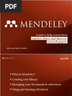 How To Use Mendeley A Step by Step Guide | PDF | Web Page | Software