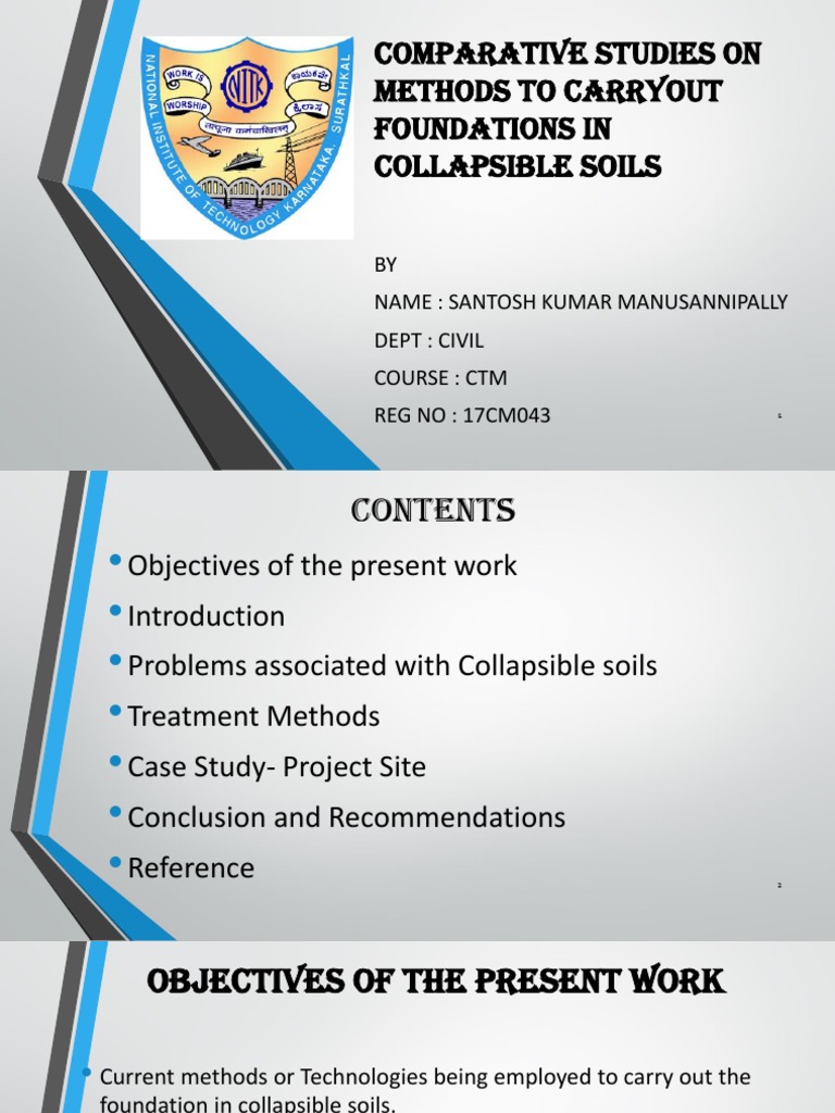 Collapsible Soil Foundation Methods | PDF | Deep Foundation | Nanomaterials