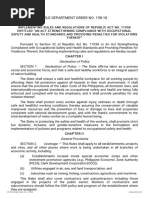 Salient Features OSH Law RA 11058 | PDF | Occupational Safety And ...