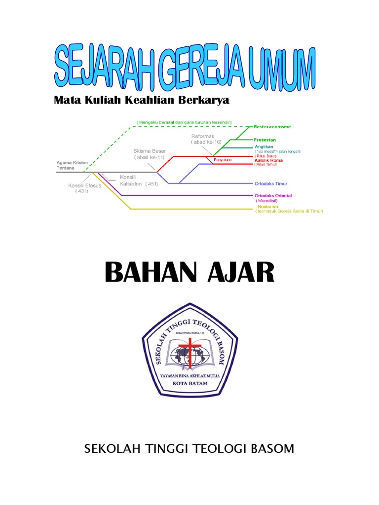 Diktat Sejarah Gereja Umum | PDF | Agama & Spiritualitas