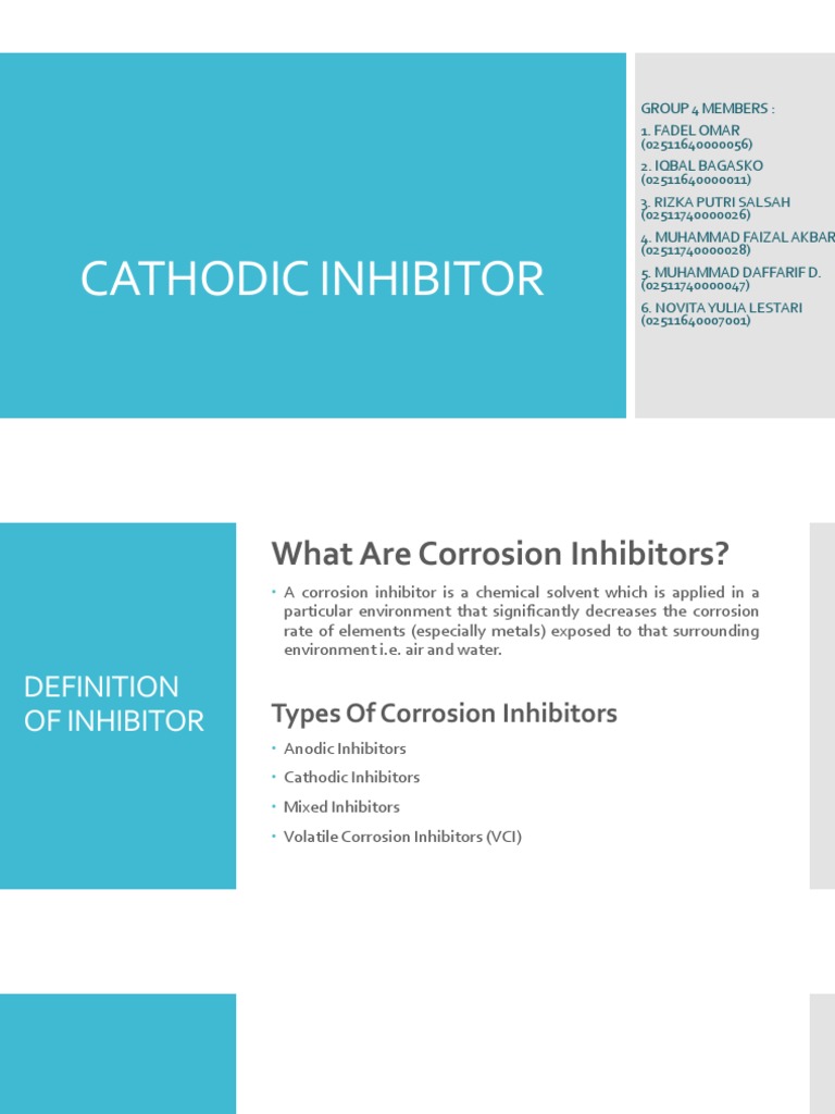 Understanding Cathodic Inhibitors | PDF | Hydroxide | Corrosion