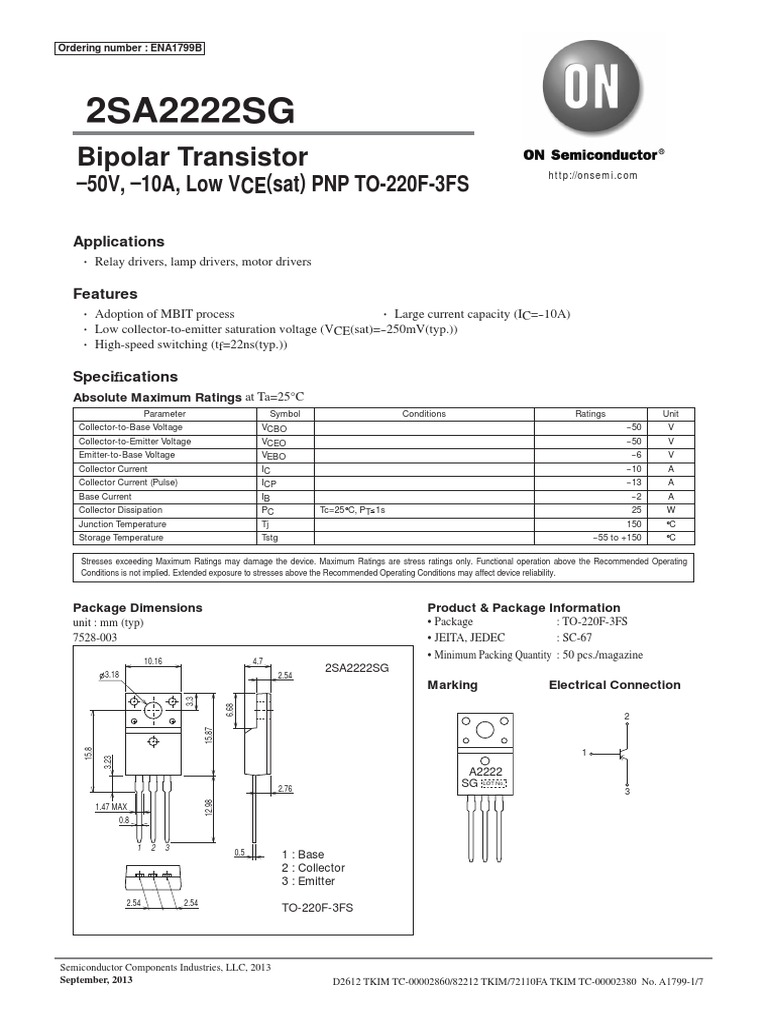 2222 PDF | PDF | Bipolar Junction Transistor | Electrical Engineering