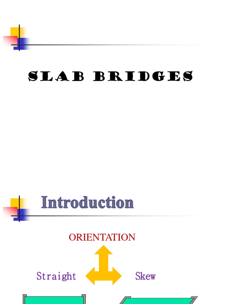 Slab Bridges | PDF | Beam (Structure) | Bending