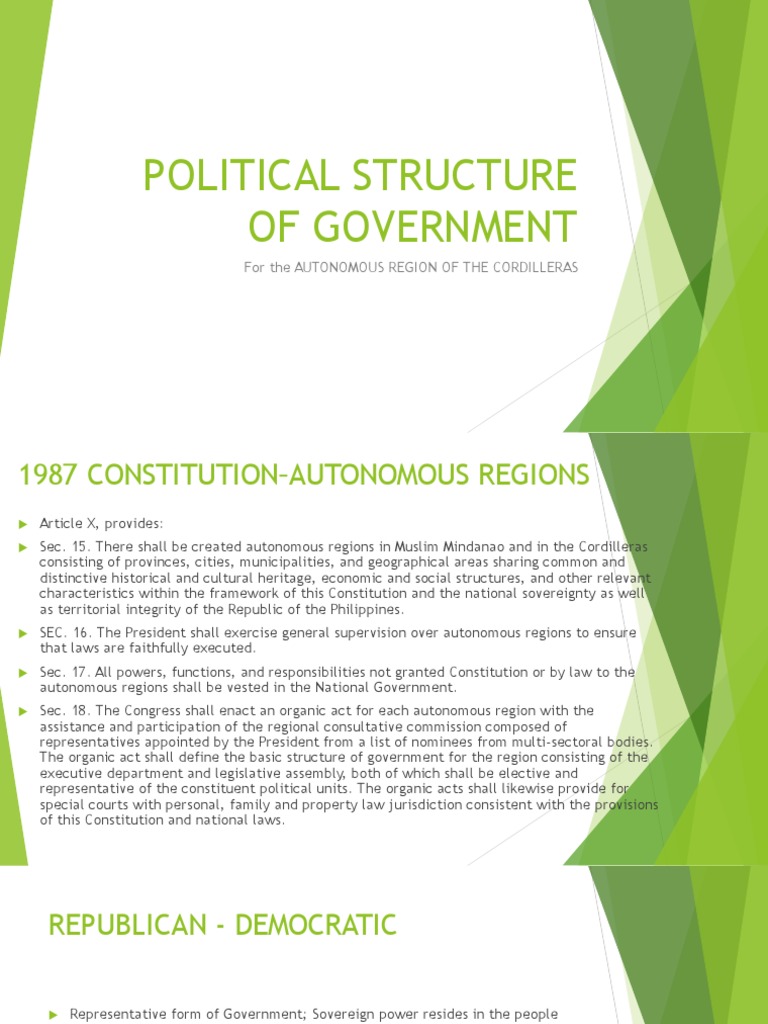 Political Structure of Government Presentation | PDF | Sovereignty ...