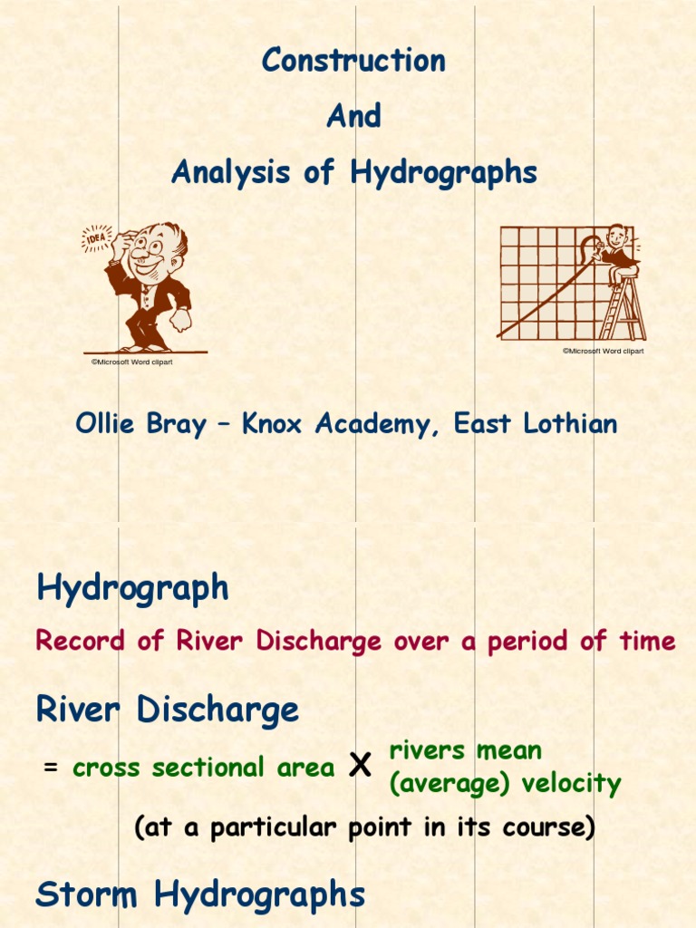 Construction and Analysis of Hydrographs: Ollie Bray - Knox Academy ...
