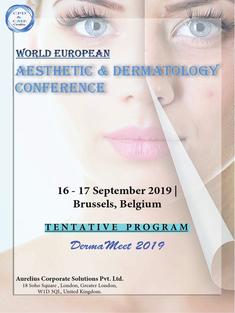 Dermatology Conference 2019 | PDF | Dermatology | Medical Specialties