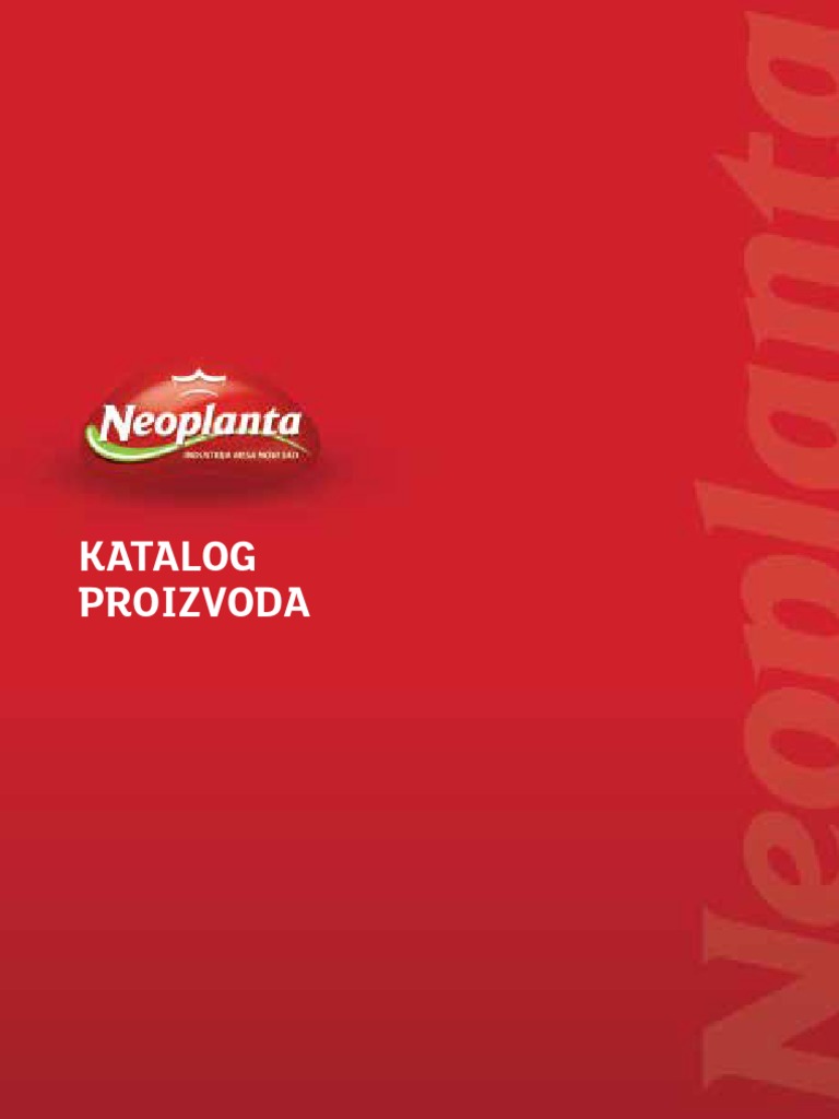 Neoplanta Katalog Proizvoda 2019 | PDF
