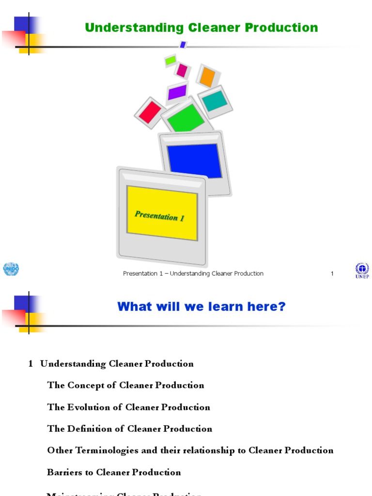 Presentation 1 - Understanding Cleaner Production 1 | PDF | Life Cycle ...