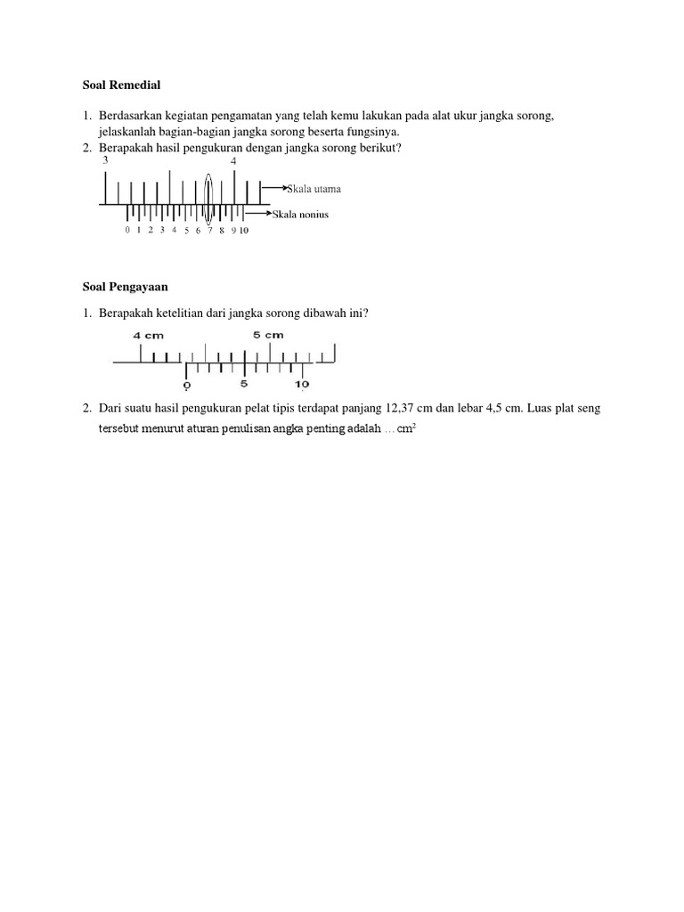 Soal Remedial Dan Pengayaan | PDF | Metode & Bahan Ajar