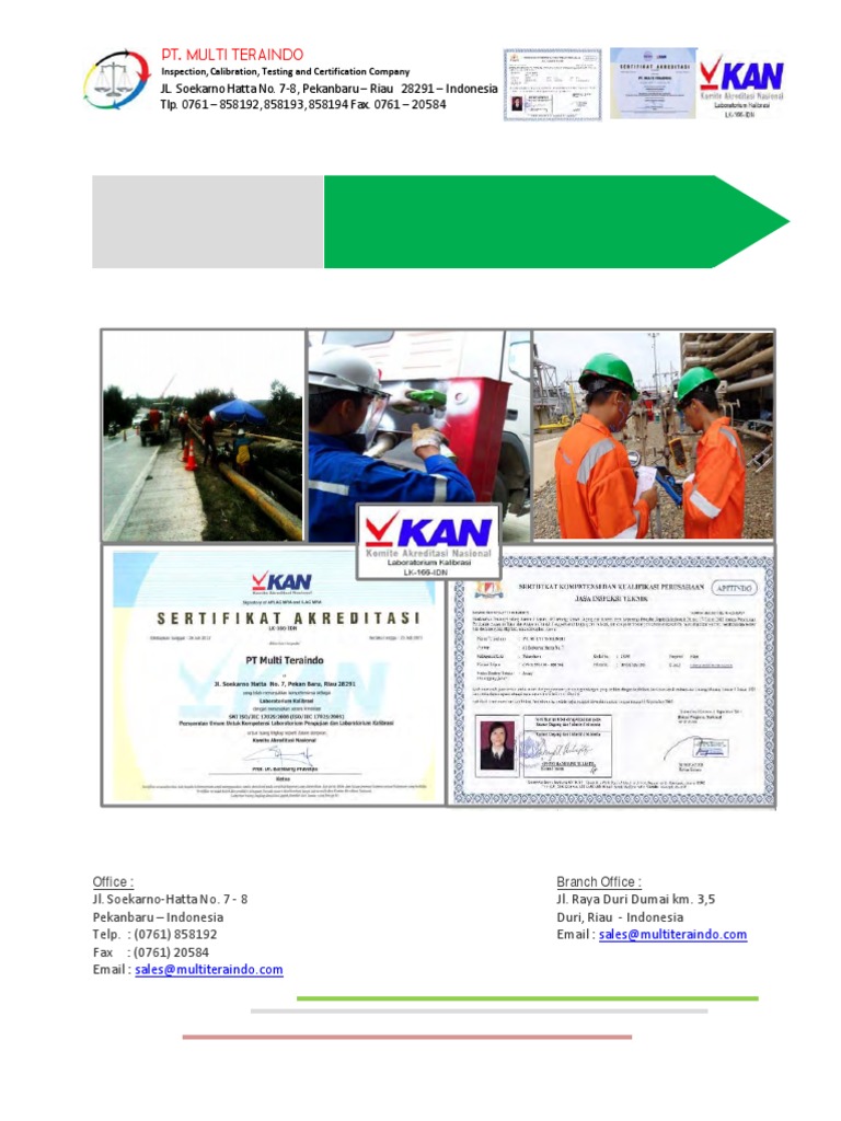 Profil PT Multi Teraindo Pekanbaru | PDF