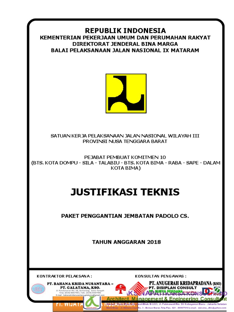 Contoh Justek NTB | PDF