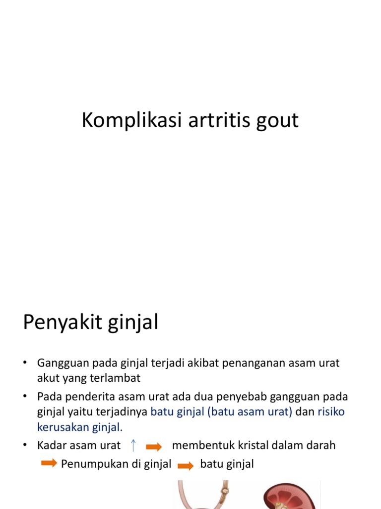 Komplikasi Atritis Gout | PDF