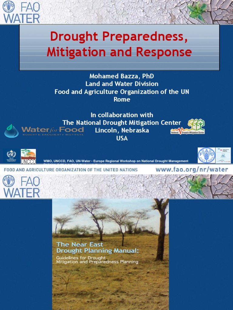 Drought Preparedness, Mitigation and Response | PDF | Emergency ...