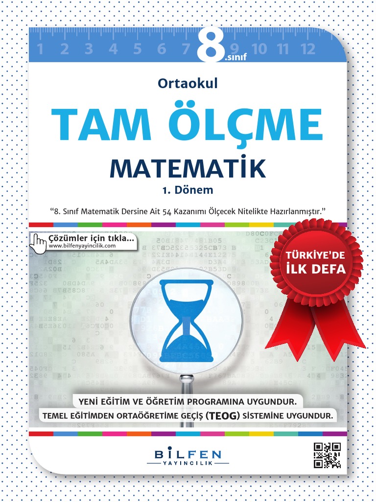8 SiNiF MATEMATiK TAM OLCME 1 | PDF