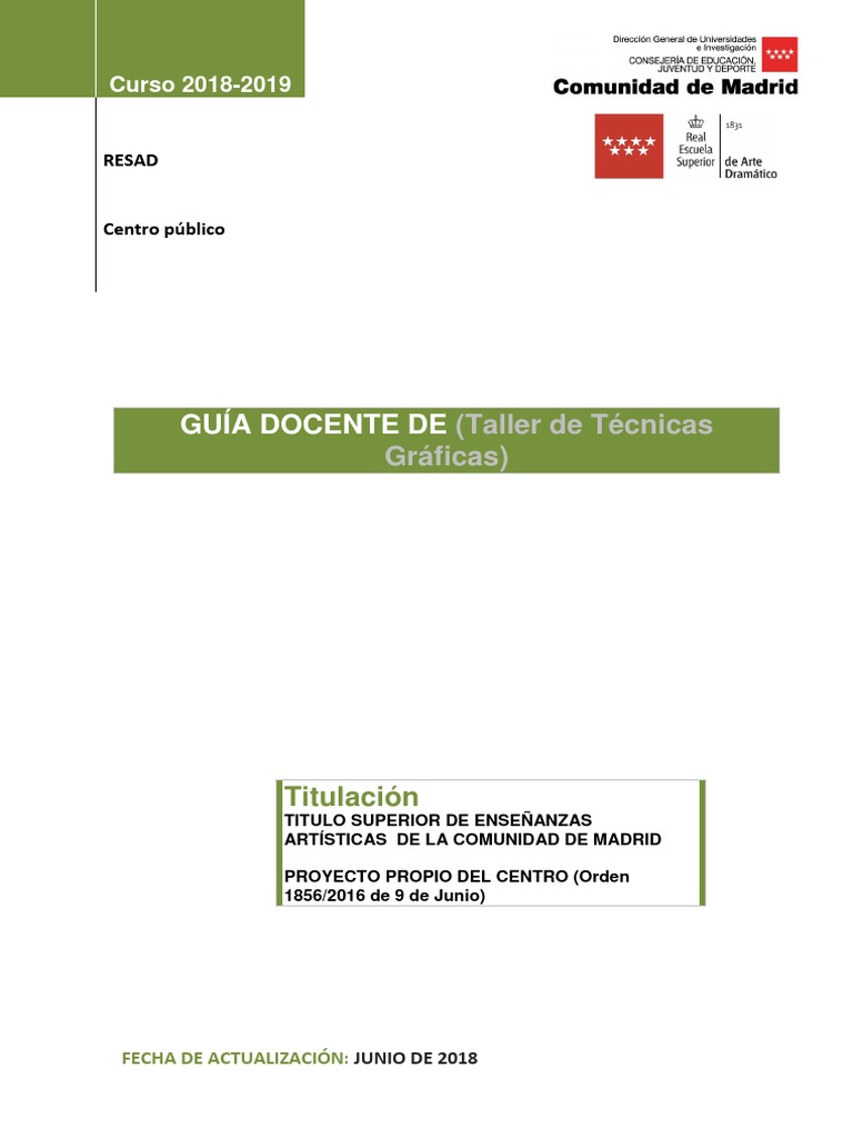 TALER DE TêCNICAS GR FICAS | PDF | Evaluación | Maestros