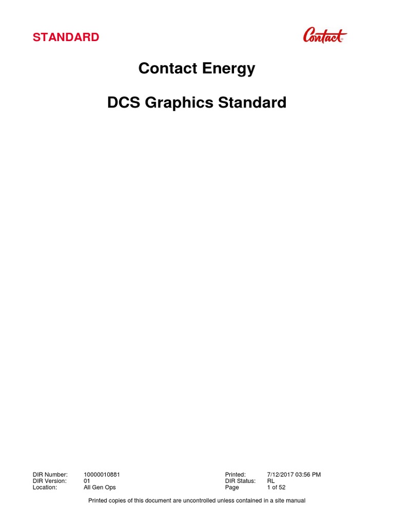 DCS Graphics STD (Rev 2 0) | PDF | Page Layout | Programmable Logic ...