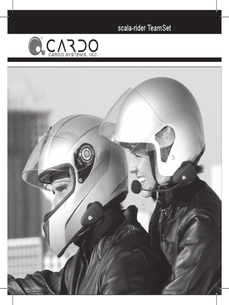 Scala-Rider TeamSet | PDF | Auriculares | Teléfono