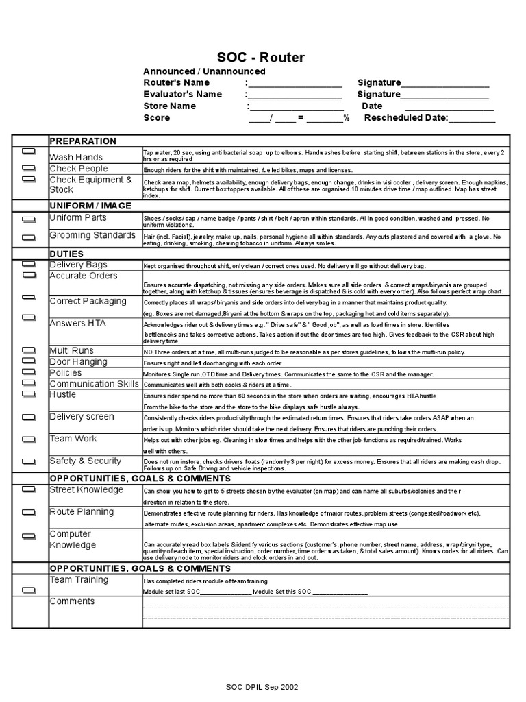 SOC Tests | PDF | Shelf Life | Hygiene