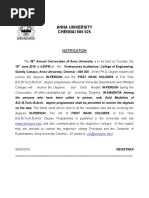 Anna University 45th Convocation Details | PDF