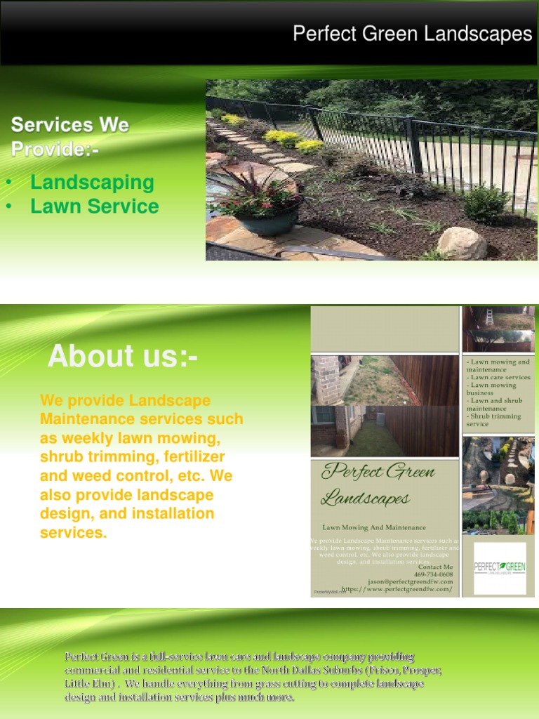 Lawn Care Services | PDF