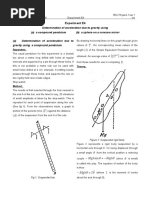 Bar Pendulum | PDF | Pendulum | Gravity