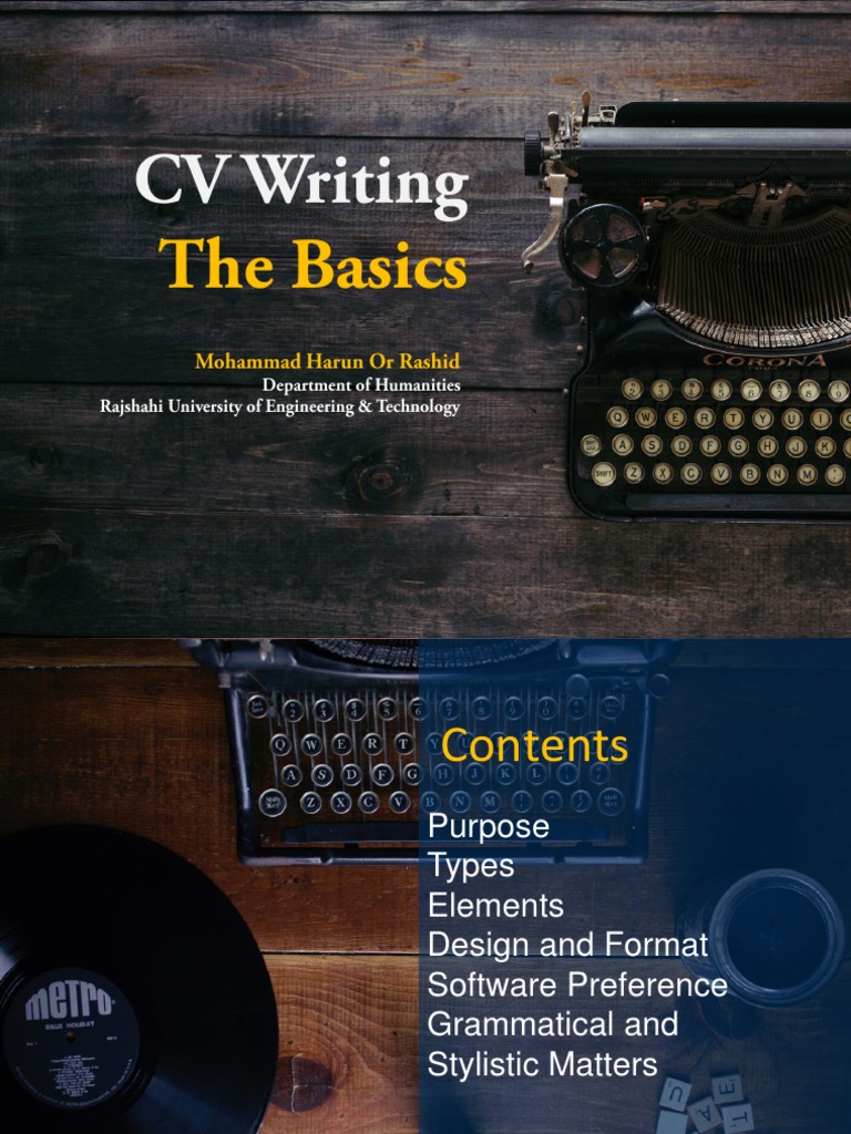 Master Guide to Creating an Effective Curriculum Vitae | PDF | Résumé ...