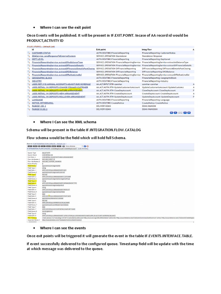 Temenos Integration Framework Guide | PDF
