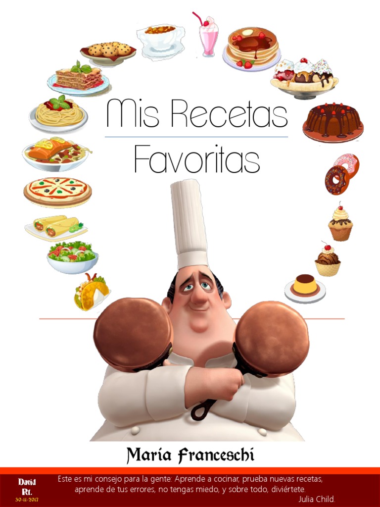 Mis Recetas Favoritas | PDF | Queso | Salsa