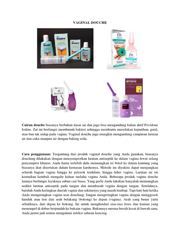 Vaginal Douche | PDF
