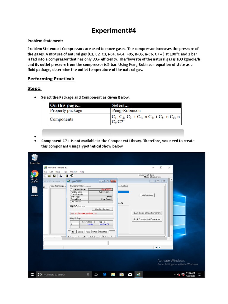 Experiment#4: Performing Practical: Step1 | PDF | Science & Mathematics | Computers
