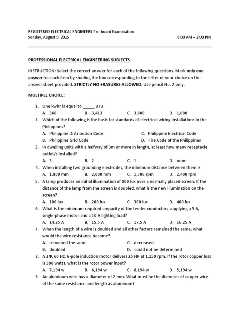 Professional Electrical Engineering Subjects | PDF | Transformer ...