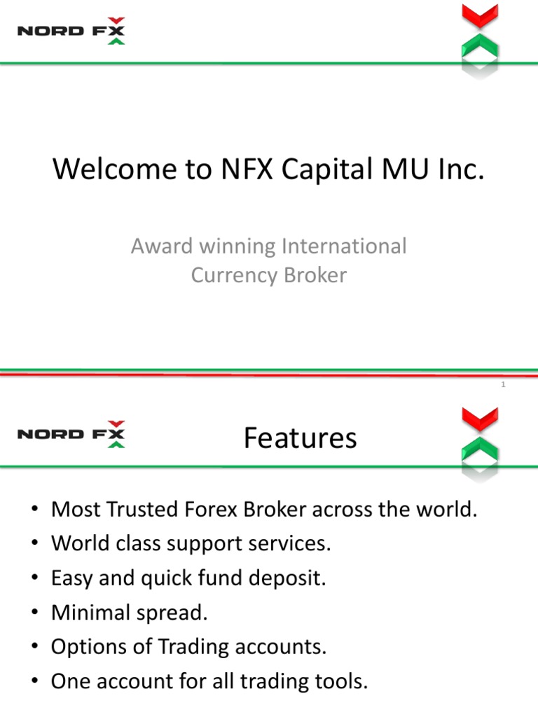 Nord FX Introduction & User Mannual | PDF | Visa Inc. | Master Card