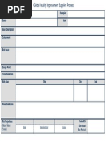 EN PDCA Problem Solving Form | PDF
